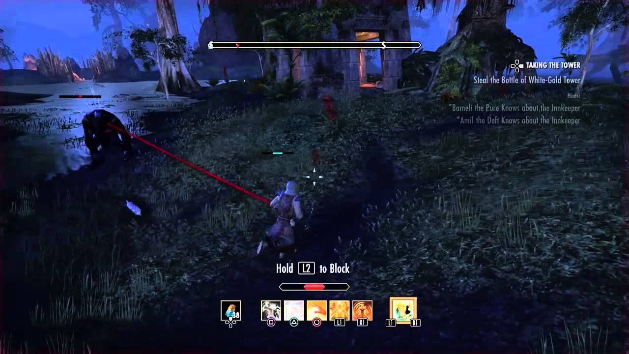 Eso walking the ogre - YouTube