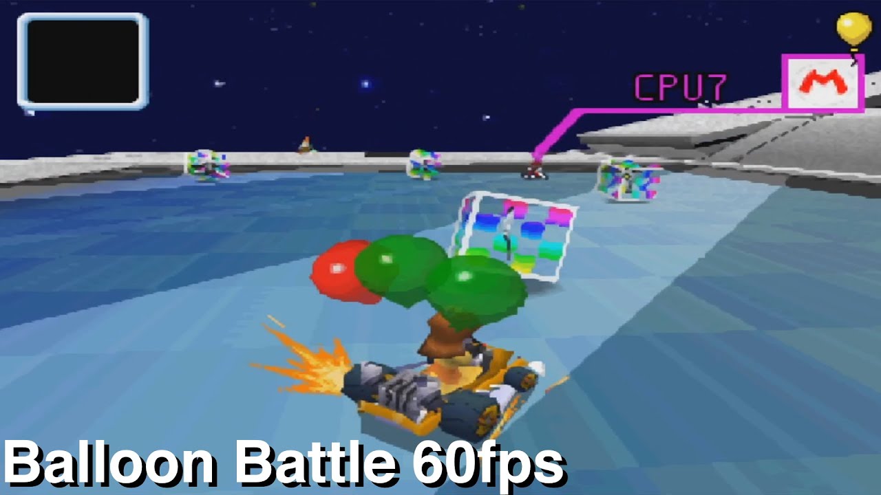 Mario Kart DS 60 fps - Balloon Battle - Nintendo DS - YouTube