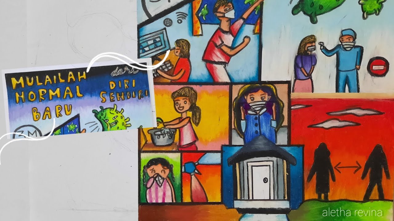 Poster "Adaptasi Kebiasaan Baru di Masa Pandemi" | SAC#10 - YouTube