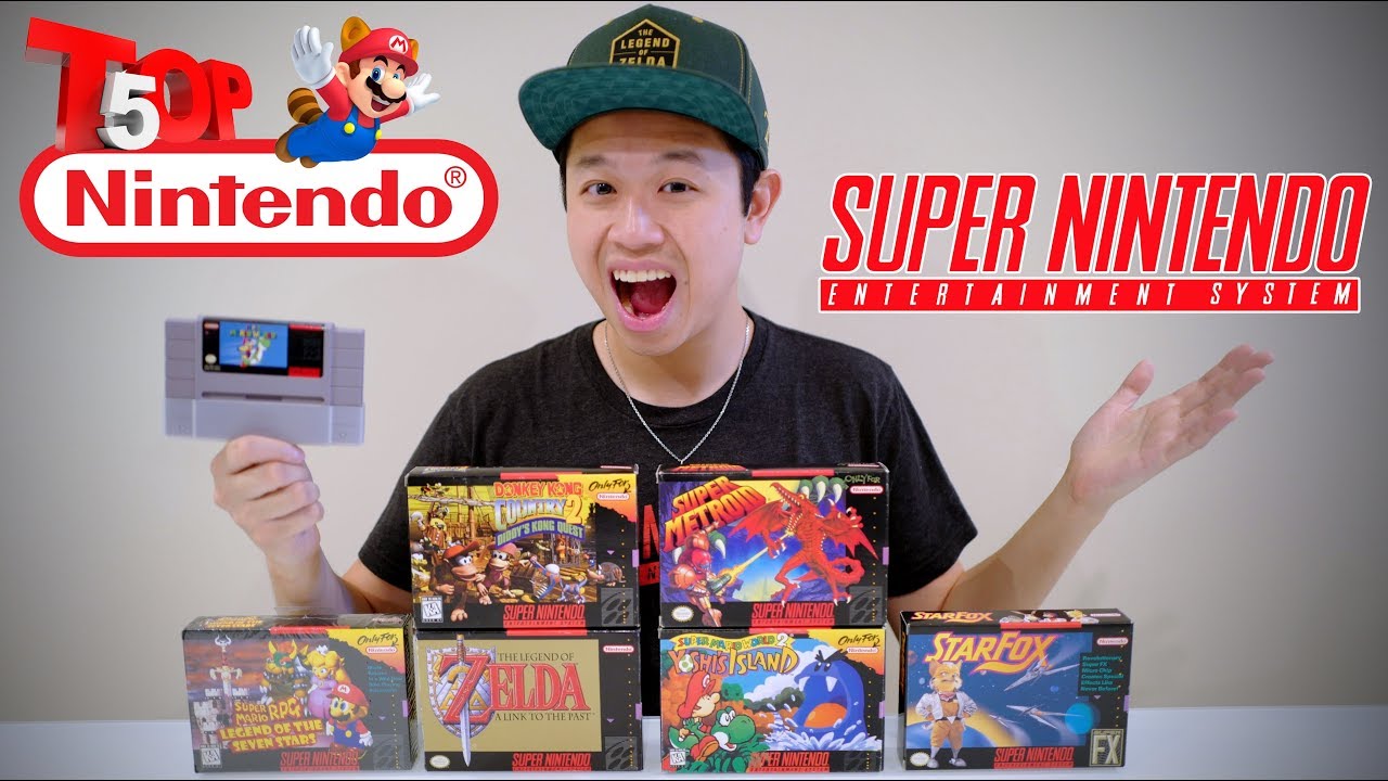 My TOP 5 SUPER NINTENDO Games - YouTube