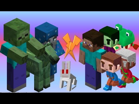 Unused Mobs vs Removed Mobs [One on one!] - Minecraft Mob Battle - YouTube