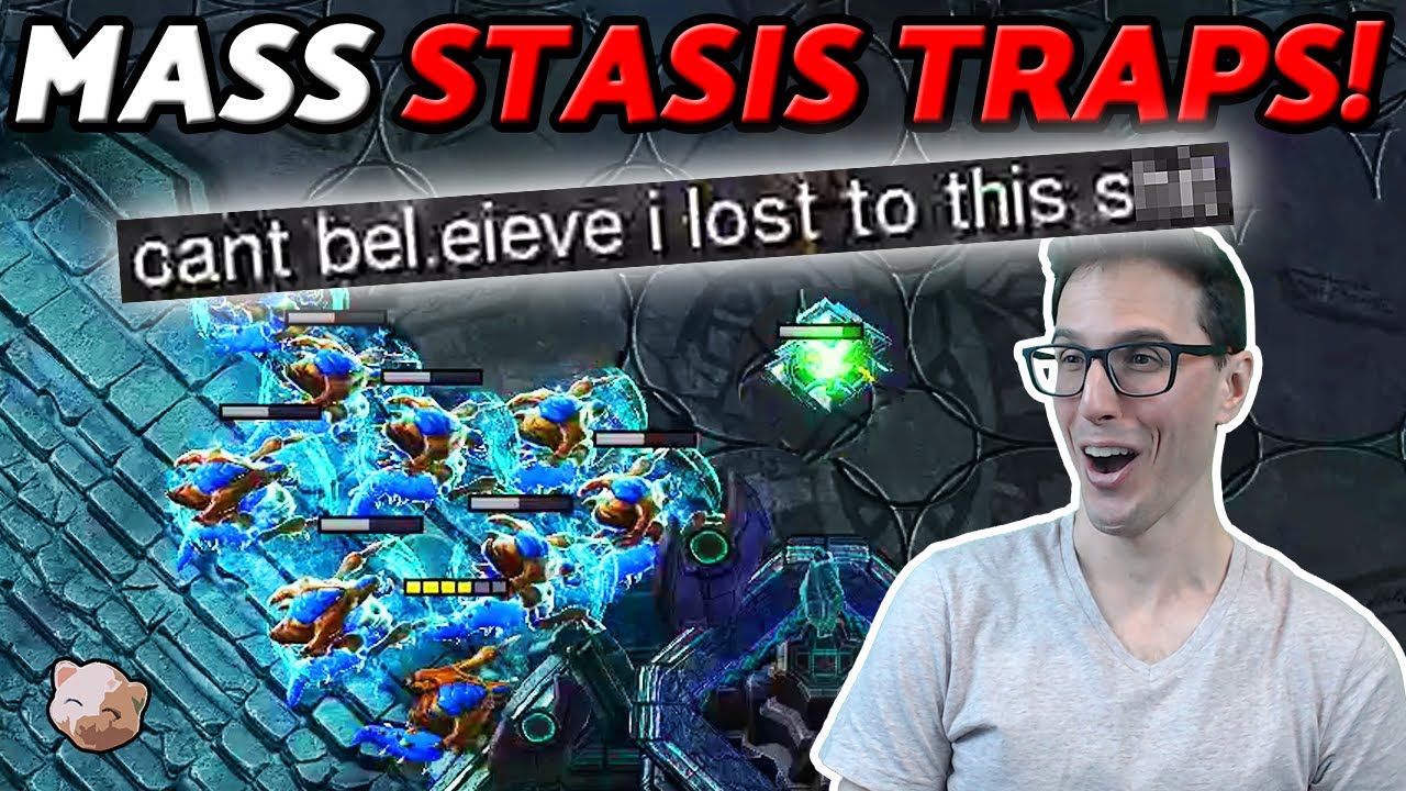 StarCraft 2 - MASS STASIS TRAP | Fighting Retreat ICYFAR G2 - YouTube