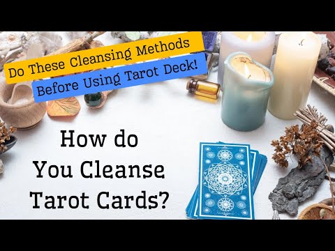 How do You Cleanse Tarot Cards ️ Six Ways to Cleanse Tarot Deck #Tarot ...