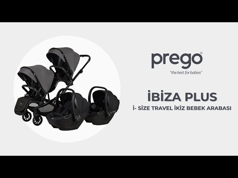 Prego Ibiza Plus Travel İkiz Bebek Arabası