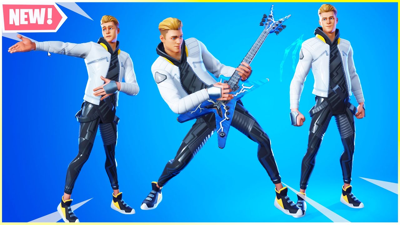 *NEW* Lachlan Icon Skin Fortnite Battle Royale (PWR Punch EMOTE, PWR ...