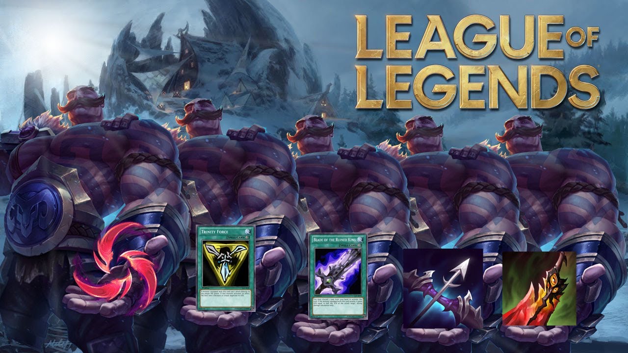 League of Legends # 9 กล้ามแข็งแกร่งดุจเหล็กกล้า - YouTube