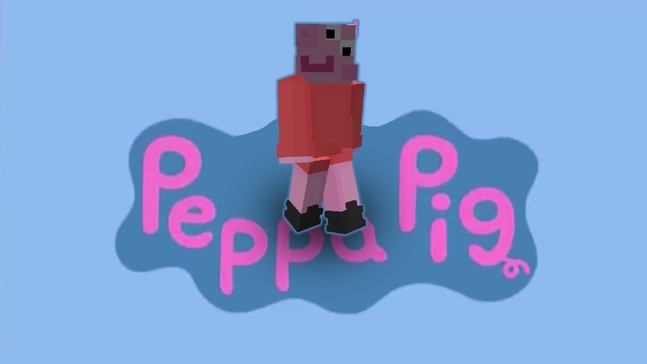 Peppa Pig in Minecraft - YouTube