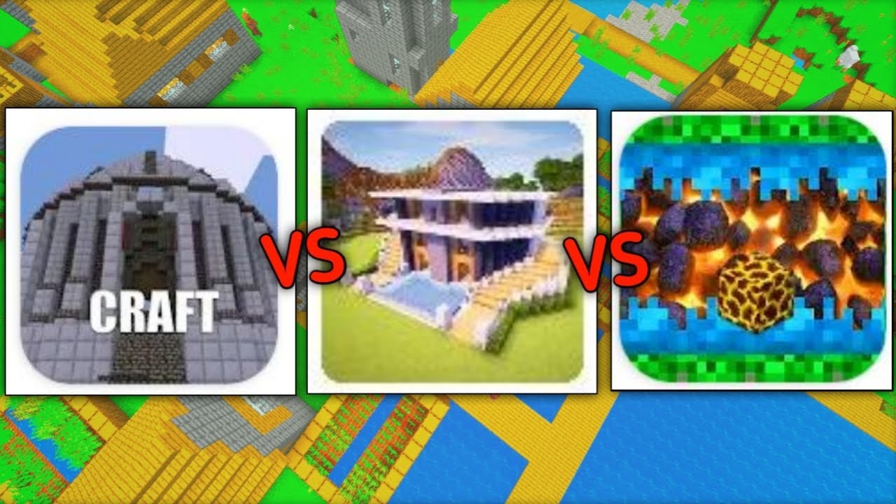 Minicraft VS Craft World VS Mastercraft || Minicraft vs craft world ...