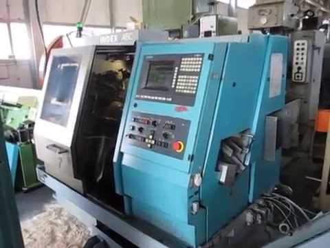 16752 CNC turning lathe with slant bed INDEX ABC Speedline - YouTube