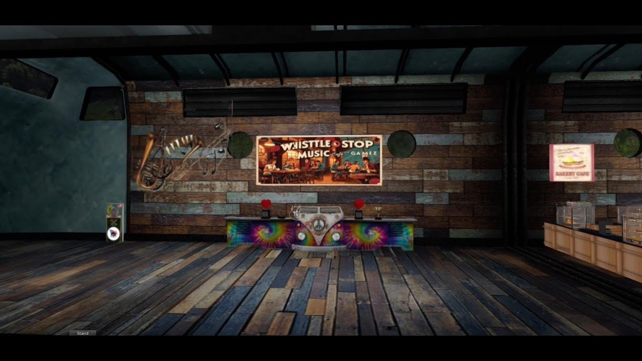 Second life Club The Whistle Stop - YouTube