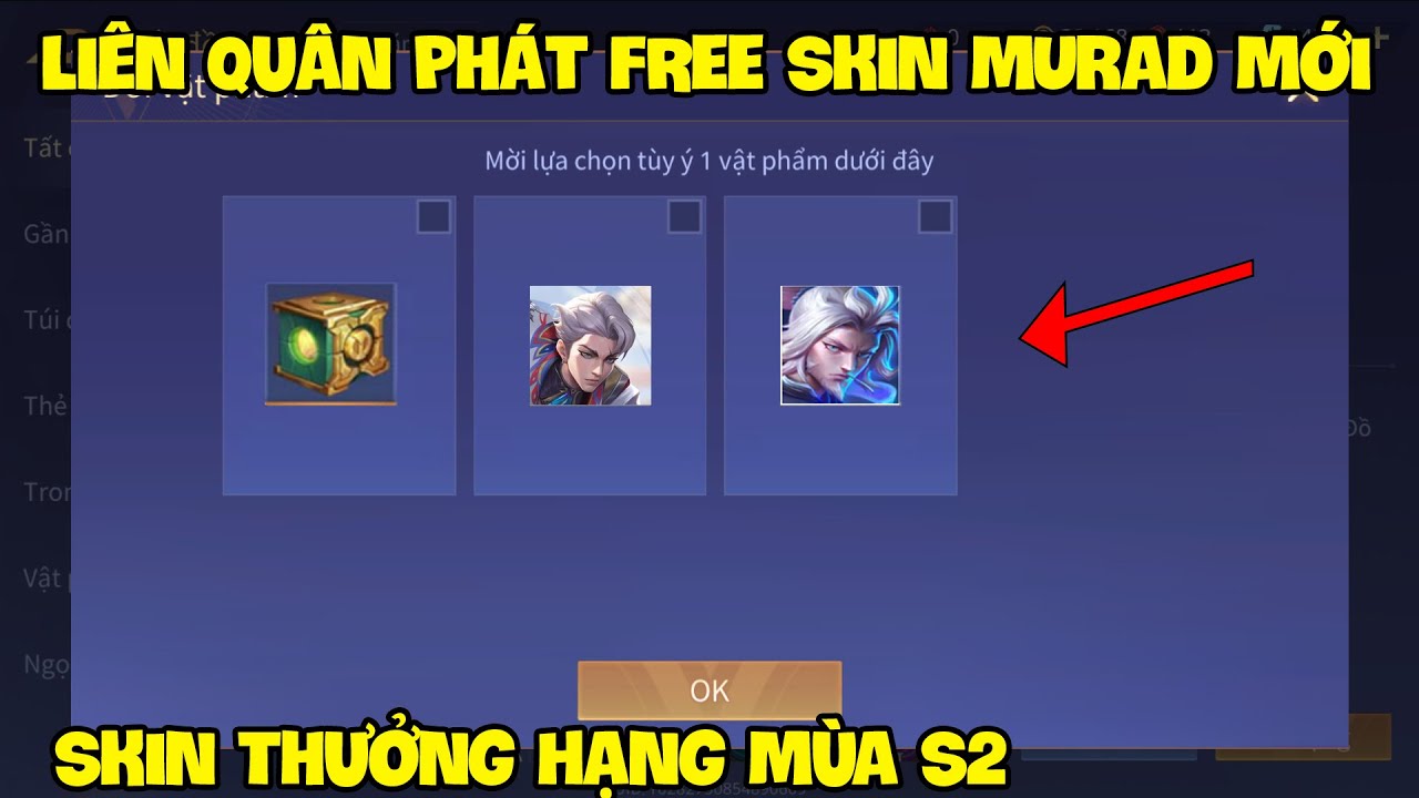 Liên Quân Phát FREE Skin Murad Thưởng Hạng Mùa S2 - Review Sự Kiện Hè ...