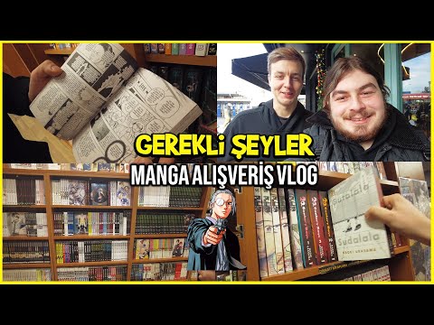 Manga Alışverişi📚, Gerekli Şeyler Vlog!✨w/ @ahmetcan3207