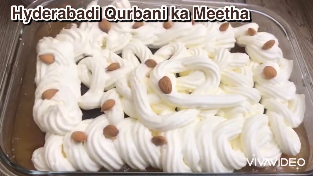EID SPECIAL | HYDERABADI QURBANI (KHOOBANI) KA MEETHA | KITCHEN KAHANI ...