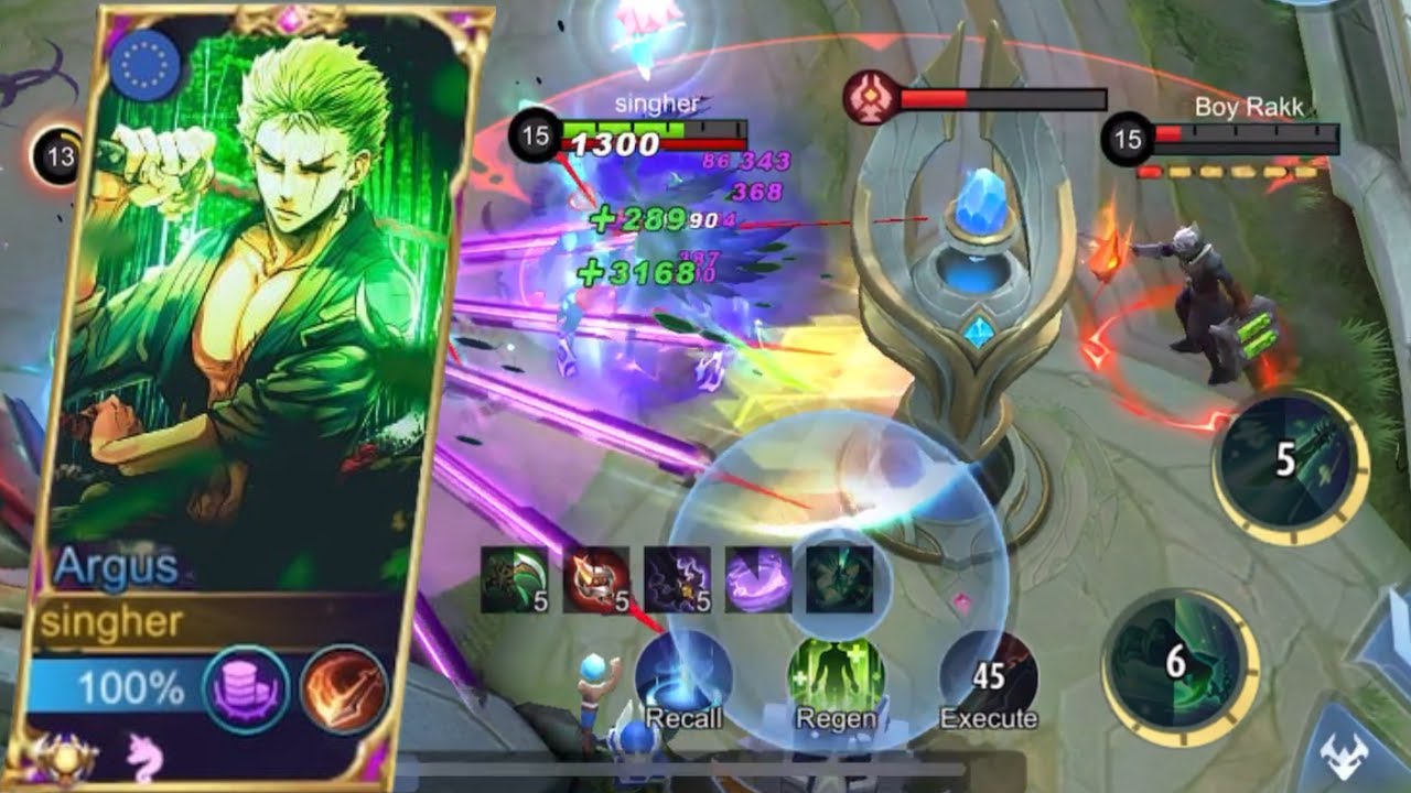 ARGUS BEST OFFLANE FIGHTER || @SINGHER_ARGUS - YouTube