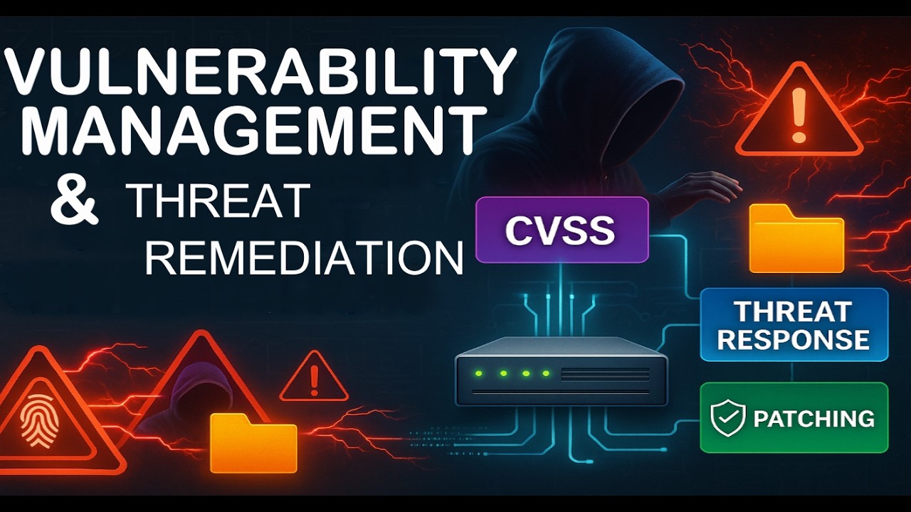 Vulnerability Management & Threat Remediation | CVSS, EOL, Patching , threat hunting & More ...