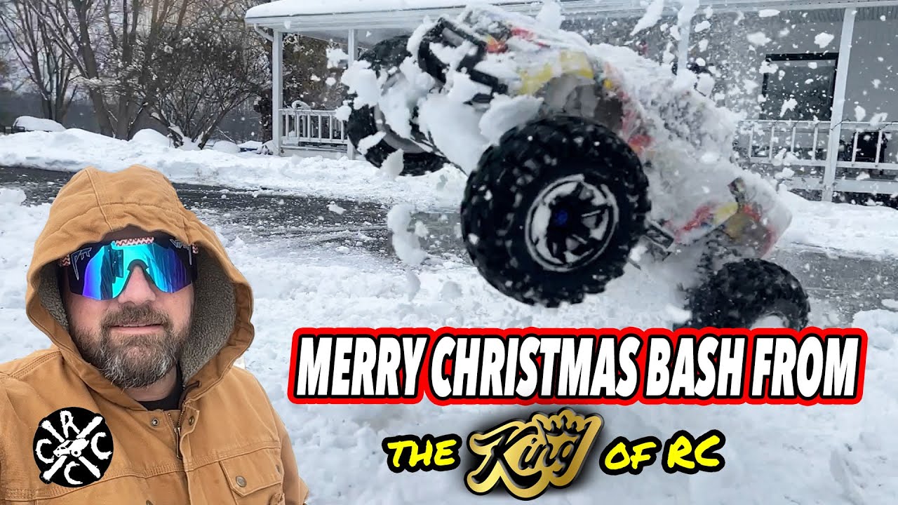 Merry Christmas Snow Bash From The King of RC! - YouTube