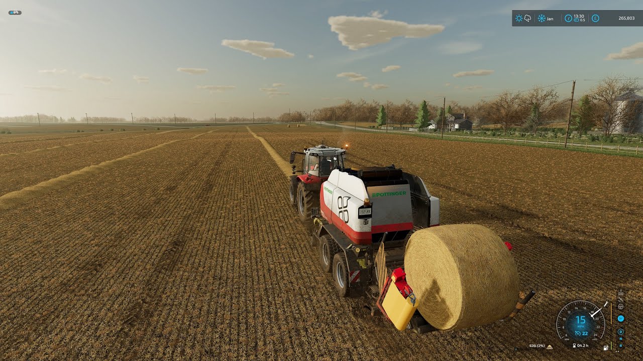 FS 22 Edgewater (Journey to 2,000 Cows) * 13 * Baling Straw, Sowing ...