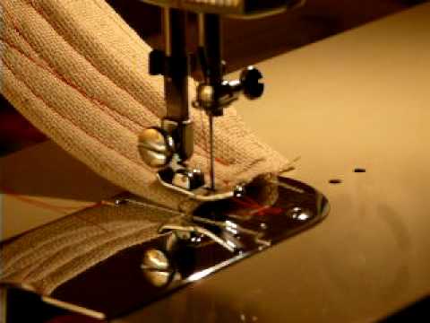 VINTAGE WHITE MODEL 65 STRAIGHT STITCH SEWING MACHINE - YouTube