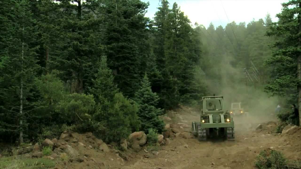 Army Engineers Build Fire Breaks To Combat Colorado Wildfires - YouTube