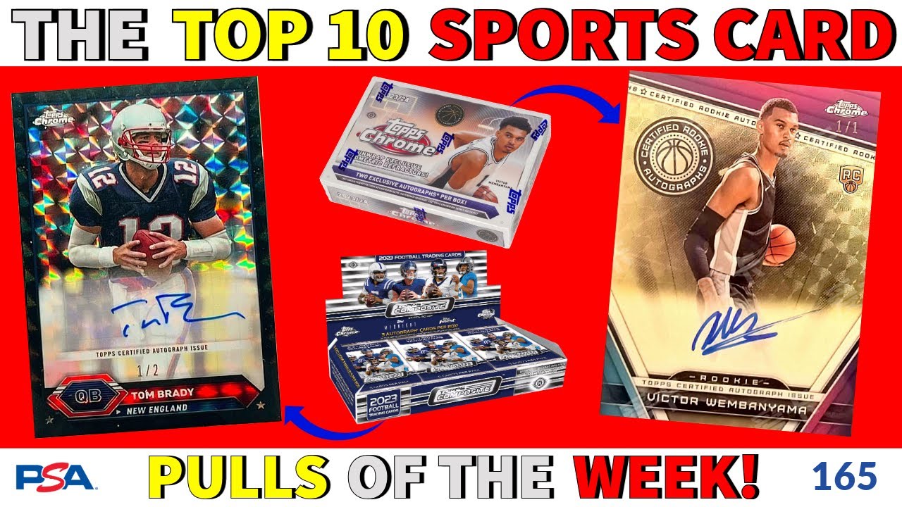 TOPPS PRODUCTS KEEP HITTING BIG! 🤯 | TOP 10 SPORTS CARD PULLS OF THE ...