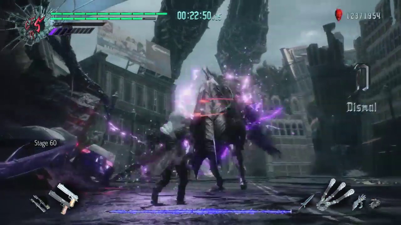 (1m13s) Devil May Cry 5 Dante Cavaliere Angelo boss fight in 73 sec ...