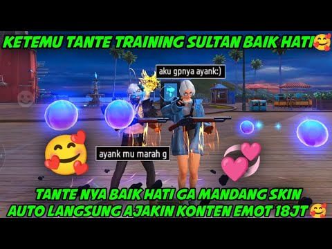 KETEMU TANTE TRAINING BAIK HATI💞 LANGSUNG AJAKIN KONTEN EMOT 18JT💞TANTE ...