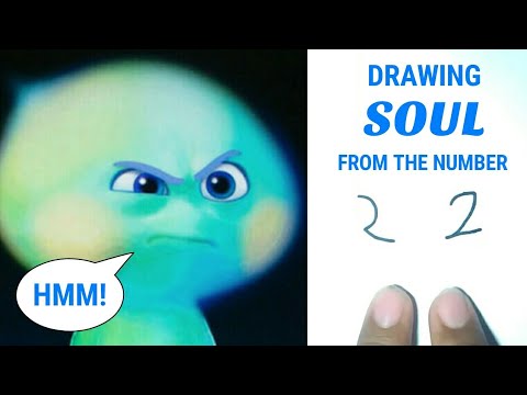 HOW TO DRAW 22 FROM SOUL DISNEY PIXAR - YouTube