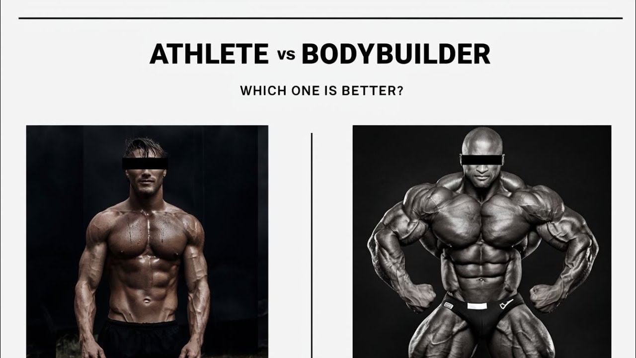 Athletic vs Bodybuilder workout | Bodybuilder vs Athlete physique - YouTube