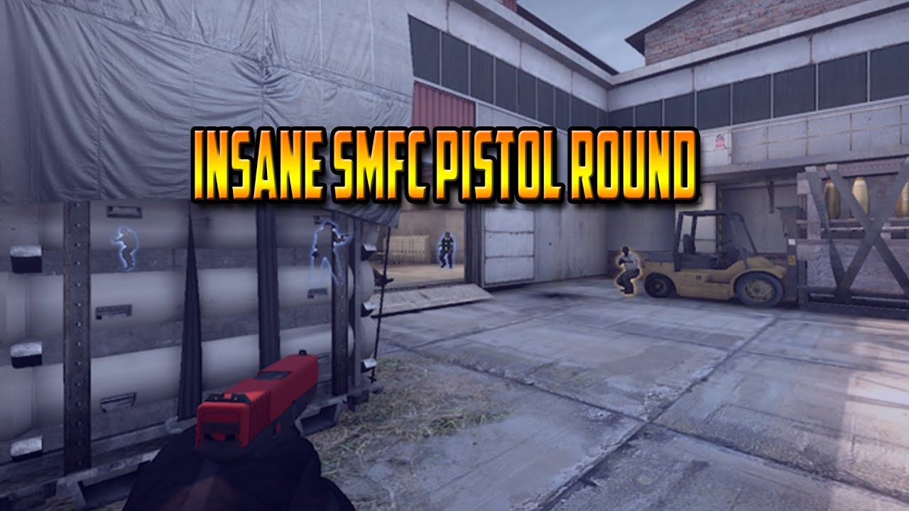 CS:GO - INSANE 4K Pistol Round - SMFC Gameplay - YouTube
