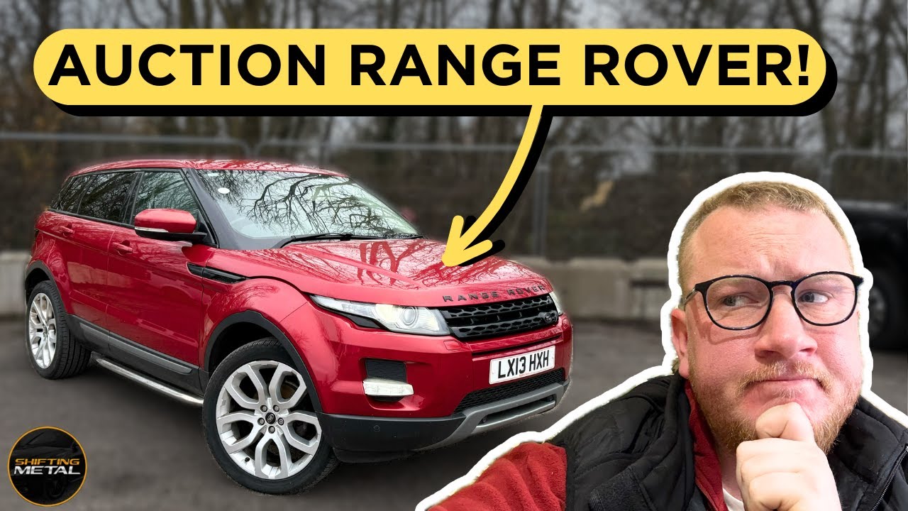 I bought A CHEAP Range Rover Evoque At British Car Auctions - YouTube