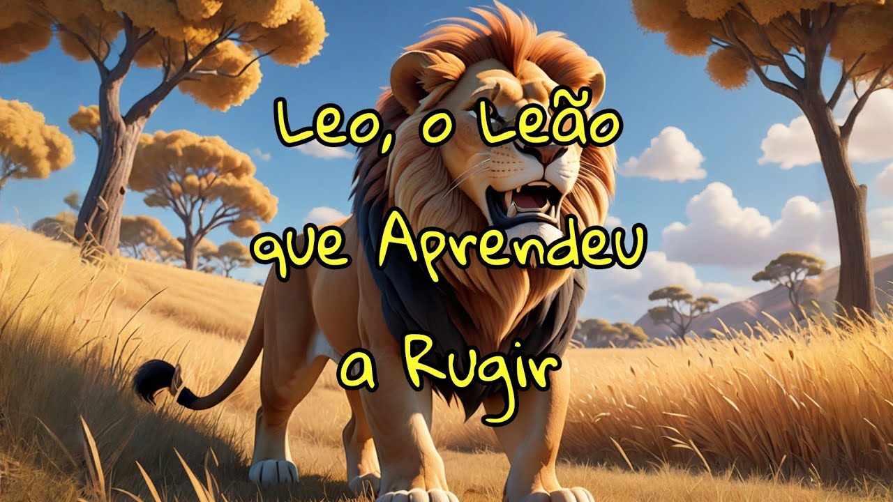 Leo, o Leão que Aprendeu a Rugir - YouTube