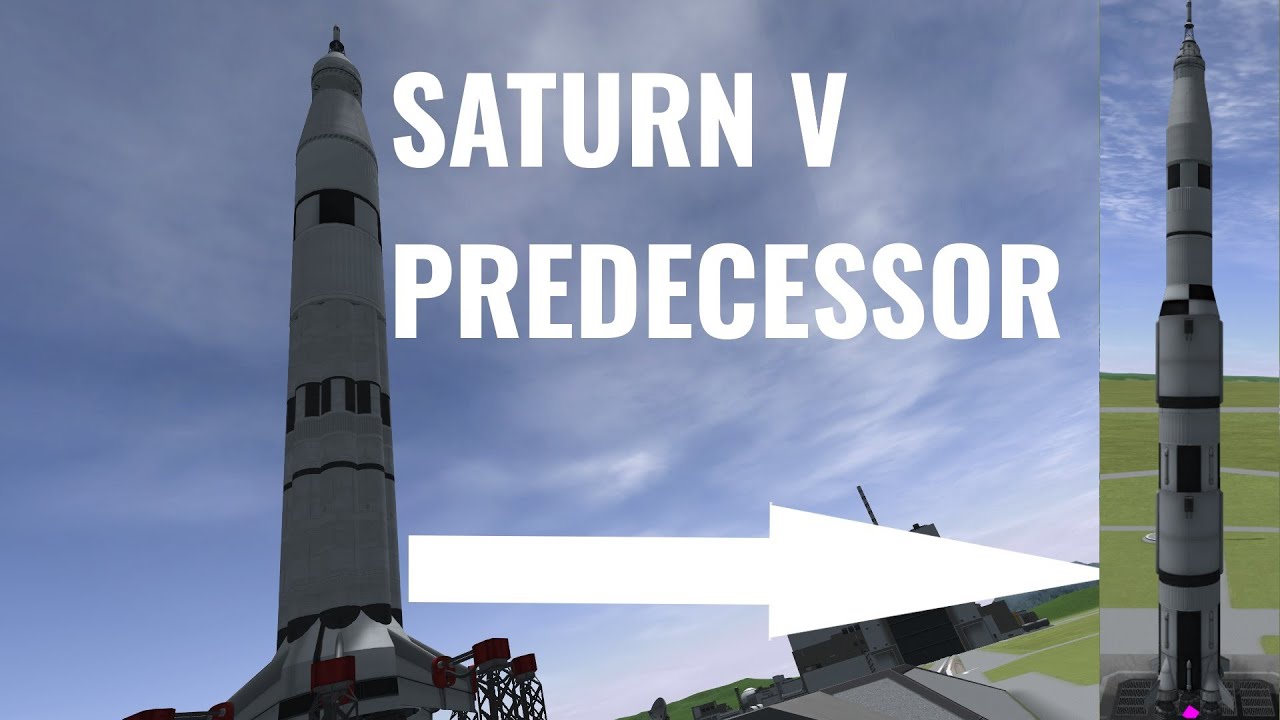 KSP: The FORGOTTEN Saturn V Predecessor! [stock] Kerbal Space Program ...