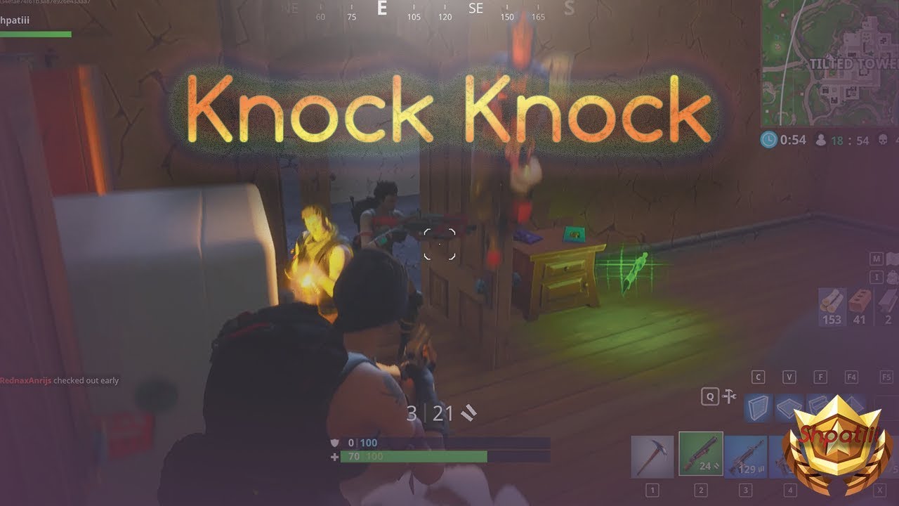 "Knock Knock" - Fortnite Battle Royale - YouTube