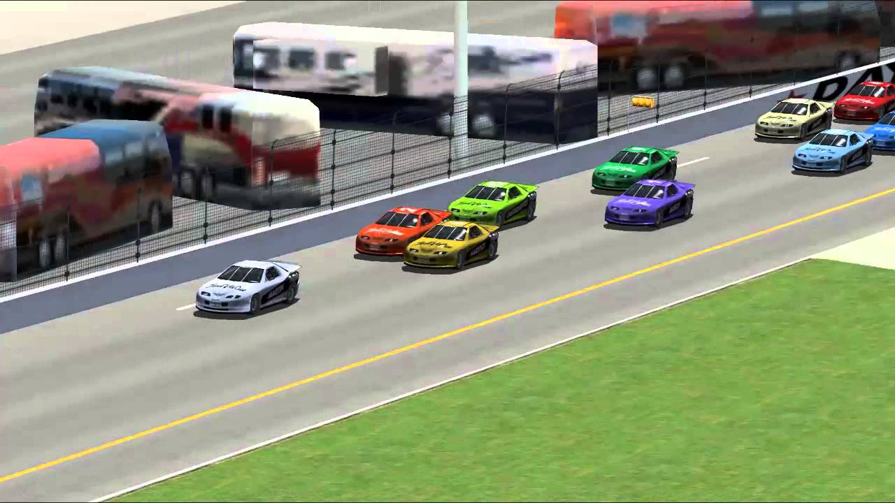NR2003 IROC Mod @ Daytona - YouTube