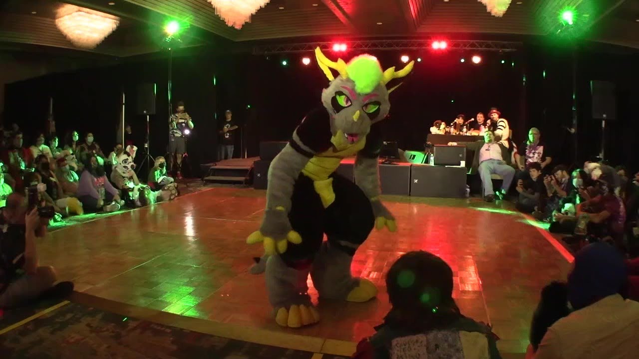 AnthrOhio 2023 Fursuit Dance Competition - YouTube