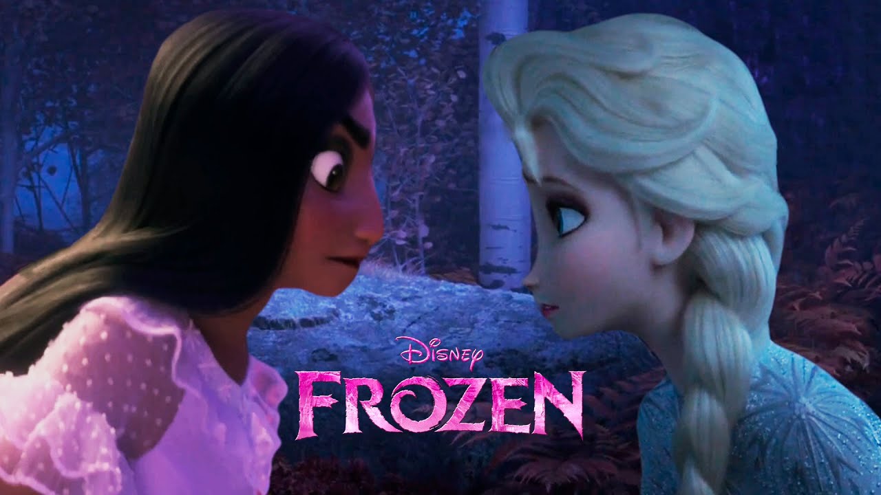 Elsa and Isabela Madrigal in the Enchanted Forest | "Encanto" [Fanmade ...