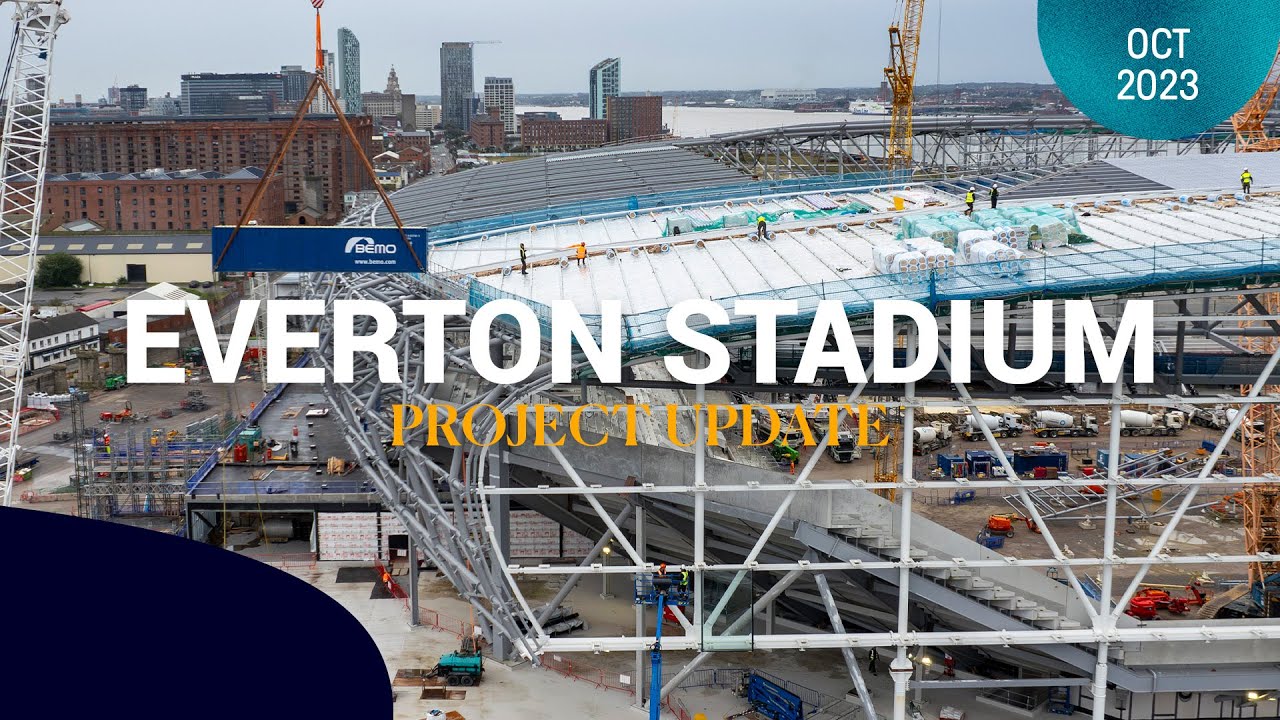 EVERTON STADIUM: LATEST PROJECT UPDATE - YouTube