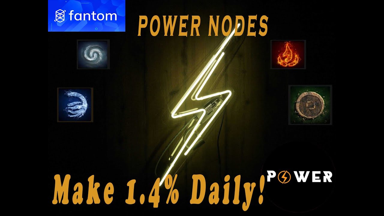 Power Nodes Passive Income (Naas) Earn 1.4% Daily on Fantom Network! # ...