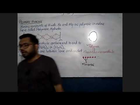 XII Chemistry 29th July (TOPIC: POLYMERIC AND BORDERLINE HYDRIDES ...