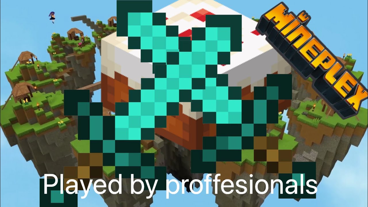 Playing CakeWars "Professional Gameplay" Mineplex - YouTube