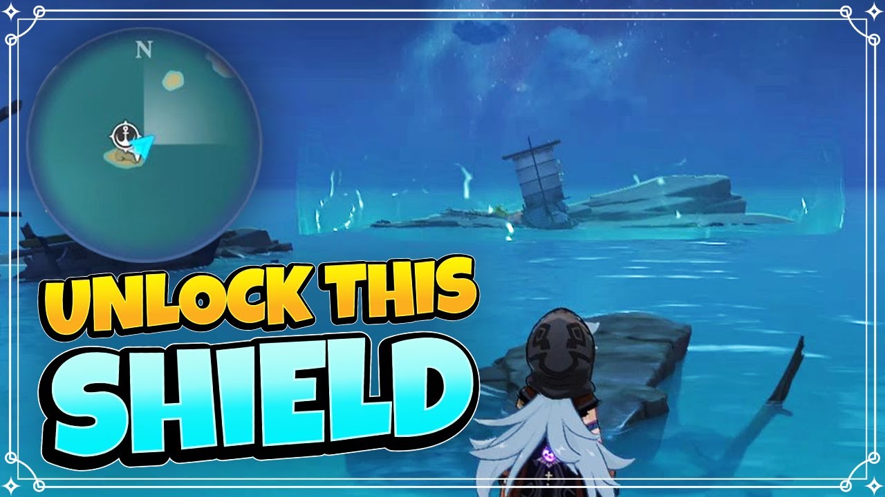 How to unlock shield island in inazuma - Genshin Impact - YouTube