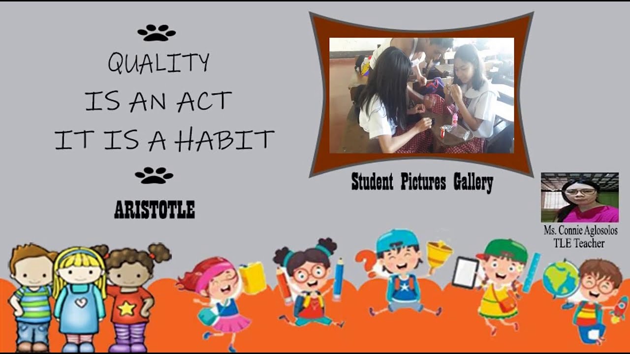 K-12 Technology and Livelihood Education: Student Pictures Gallery PART ...