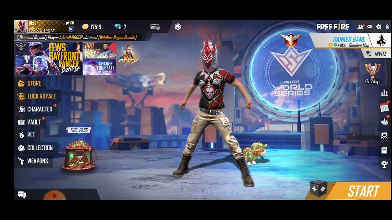 free fire in free damind real trick - YouTube