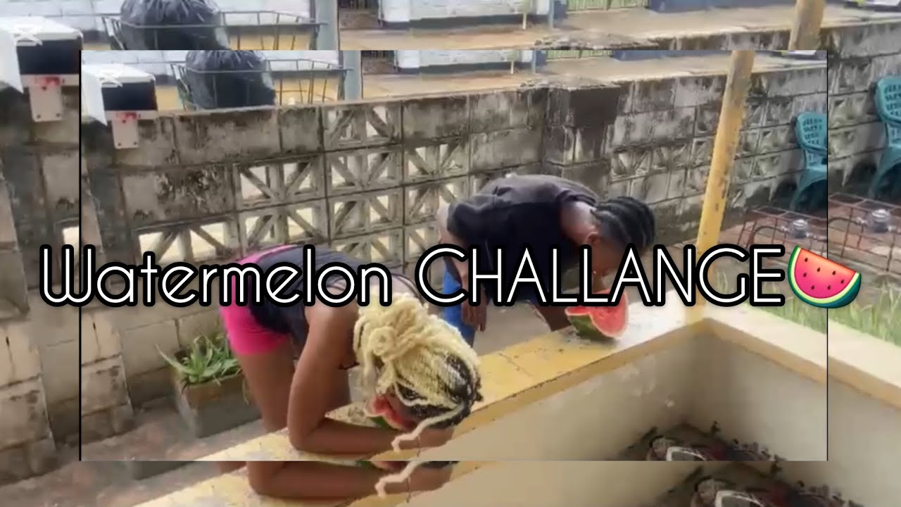 CHALLENGE #1 Watermelon Challange🍉🍉 - YouTube