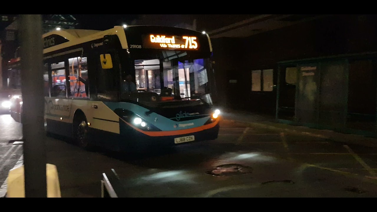 Here is the stagecoach bus 29108 on the number 715 in Guildford ...
