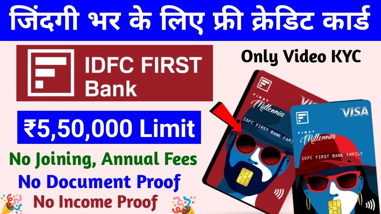 IDFC First Bank Credit Card Apply Online | Apply IDFC Bank Lifetime ...
