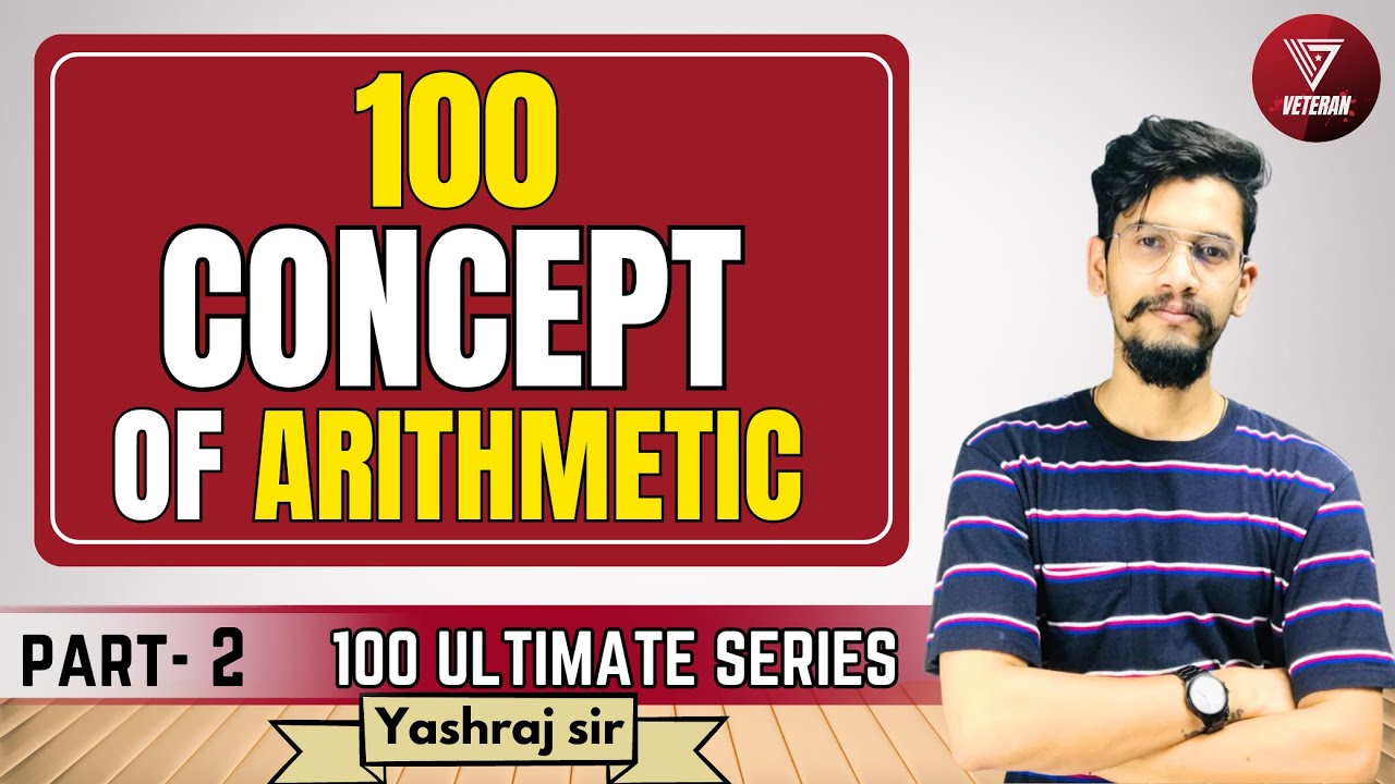 Complete Arithmetic for Banking: 100 Concepts of Arithmetic -2 | Arithmetic RRB PO / Clerk - YouTube