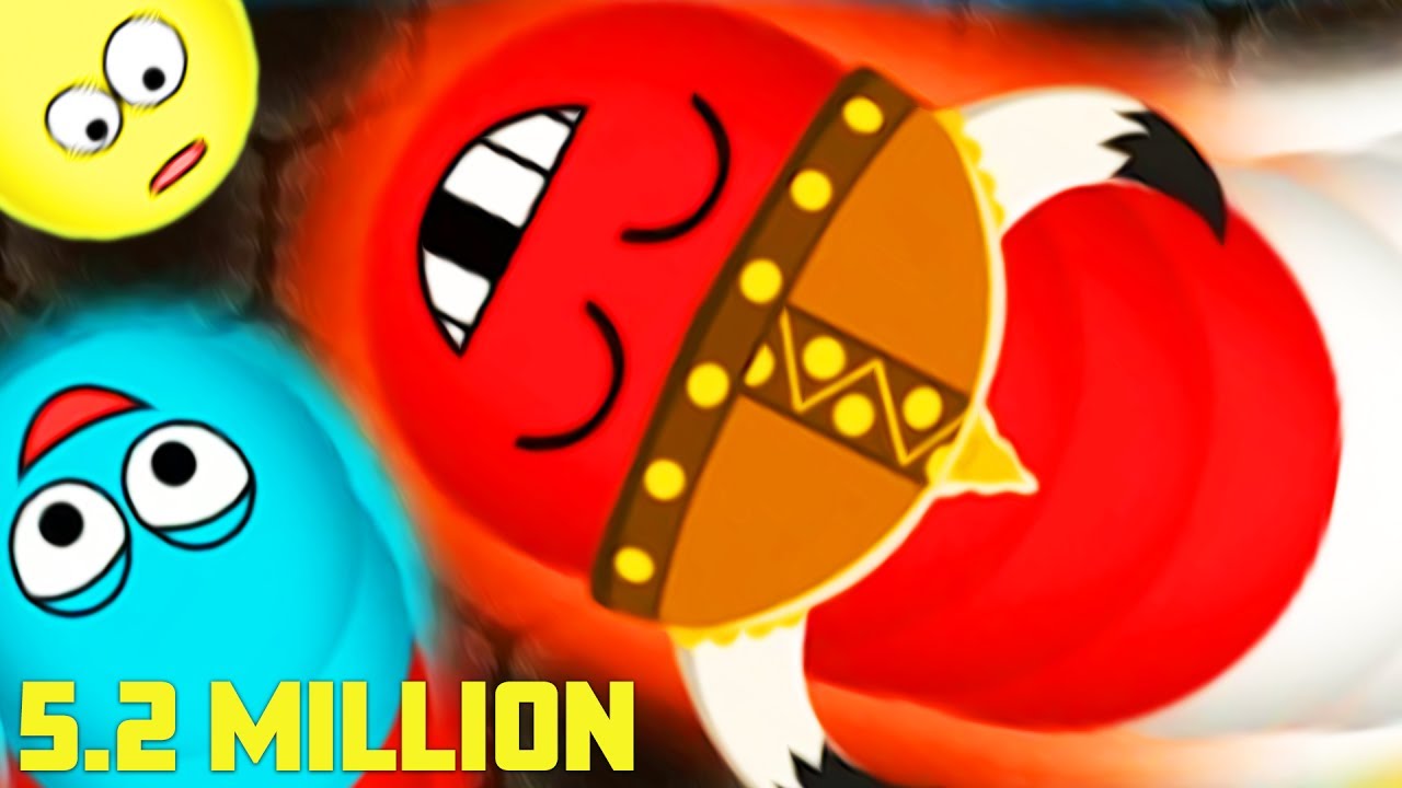 Wormate.io - Beautiful 5.2 MILLION Highscore Gameplay // Epic Wormateio ...