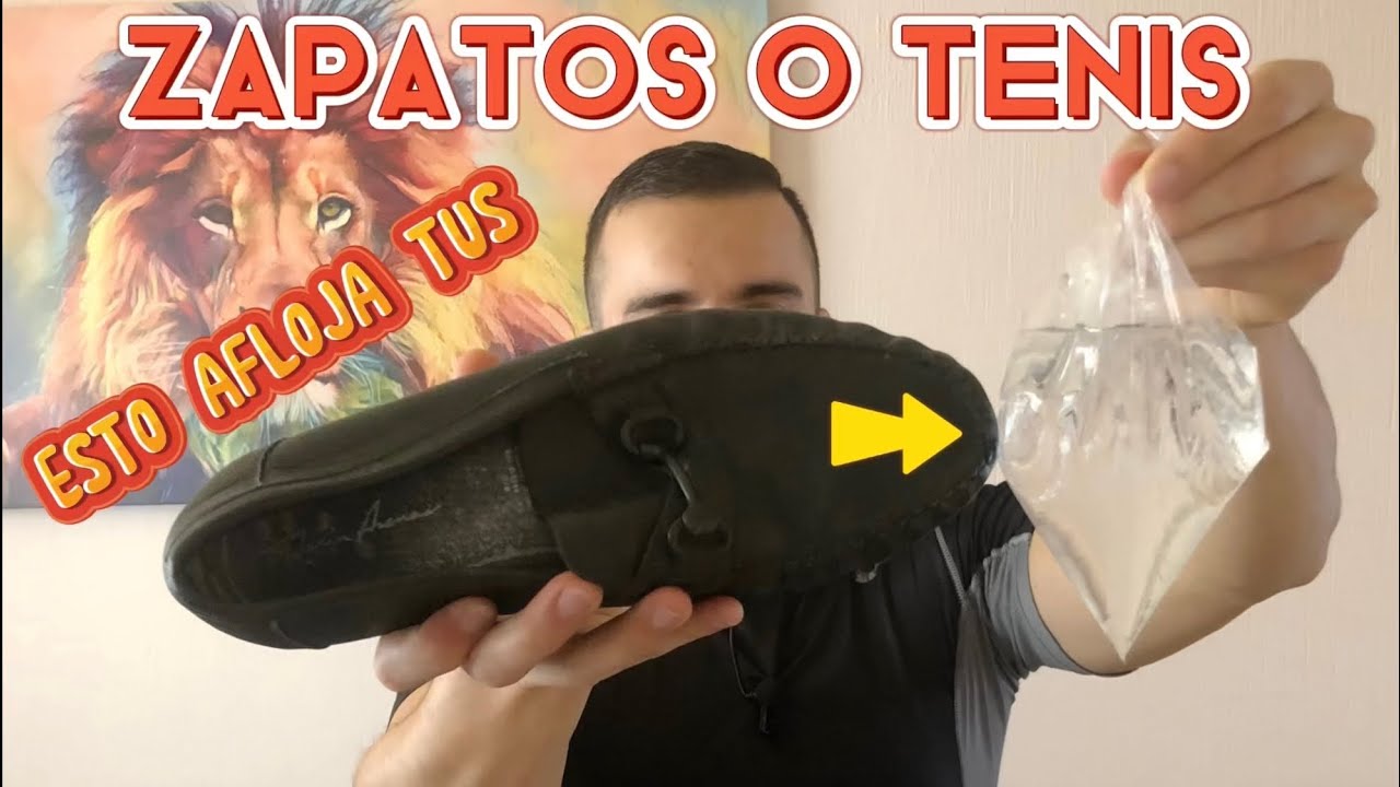 Como Puedo AGRANDAR unos ZAPATOS 👟que me APRIETAN / Como AFLOJAR unos ...