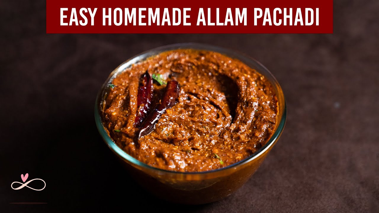 Allam Pachadi Recipe || Easy Ginger Pickle Recipe || Traditional Family ...